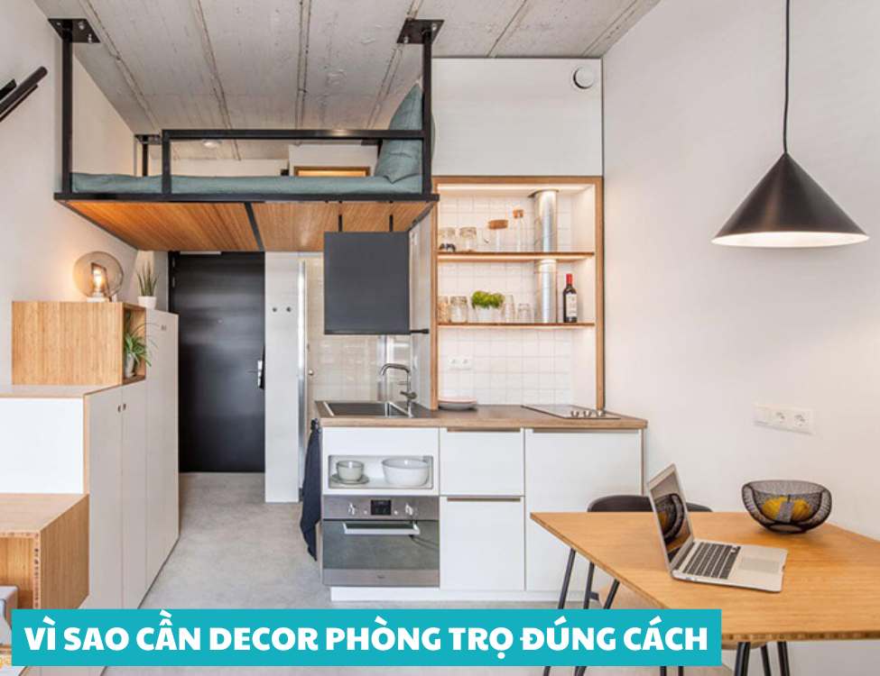 Các kiểu decor phòng trọ đẹp – ý tưởng & hướng dẫn chi tiết